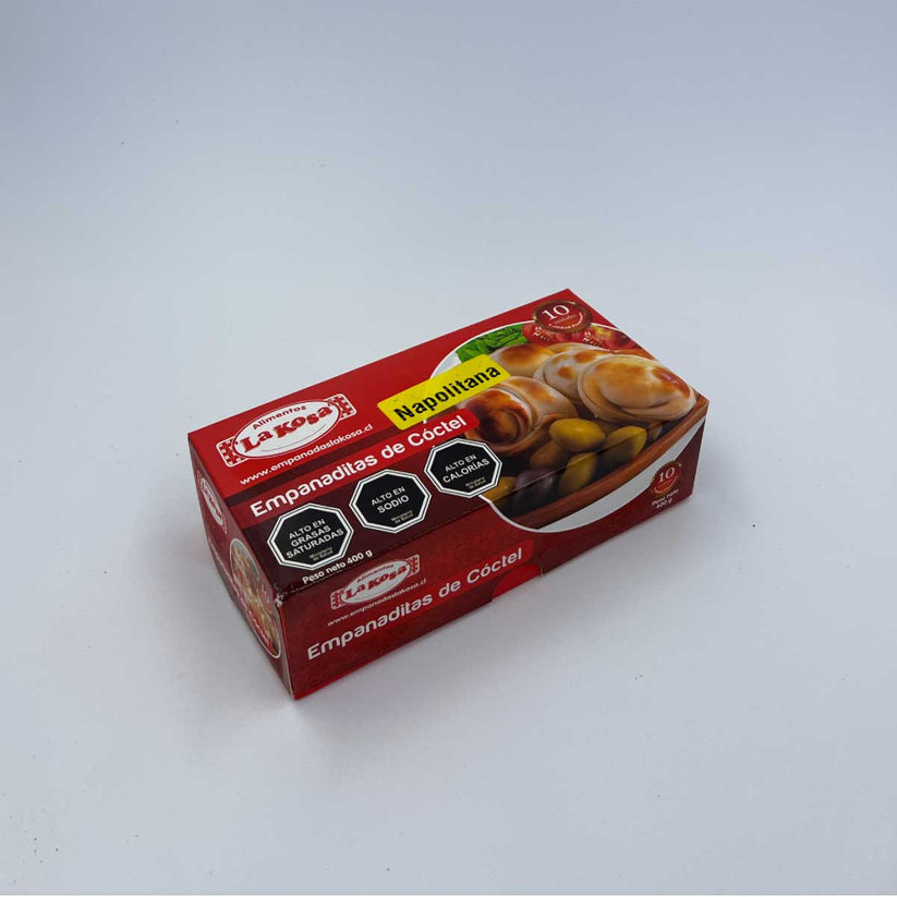 Empanada de cóctel Napolitana - La Kosa – Pura Vida Congelados